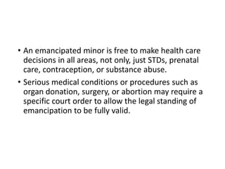 2. Autonomy, Competence, Minor, Consent, & Confidentiality.pptx