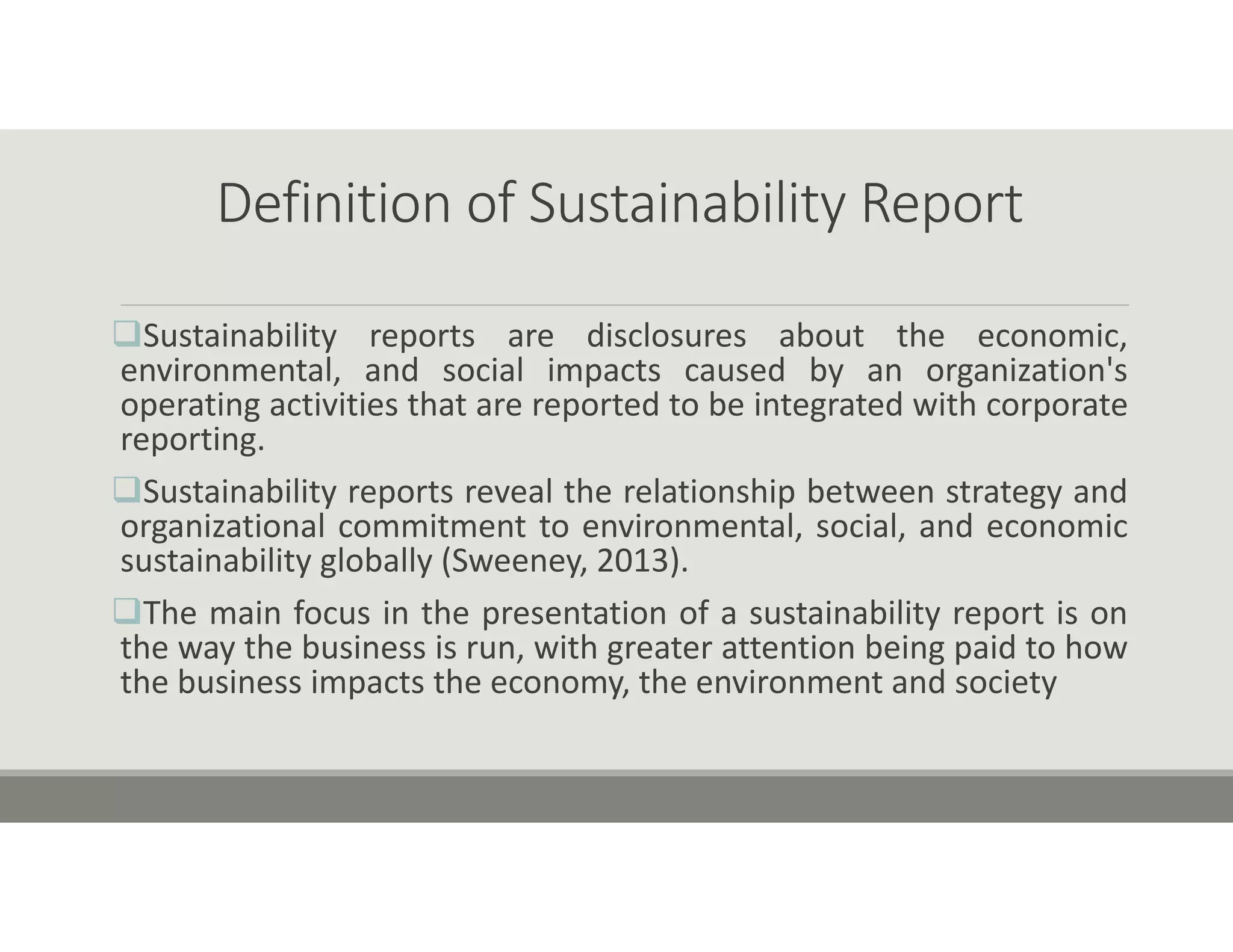 Sustainability Report Pdf