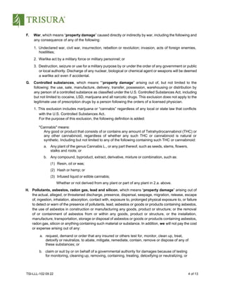 Mandatory Property Damage Liability Insurance Coverage Options | PDF