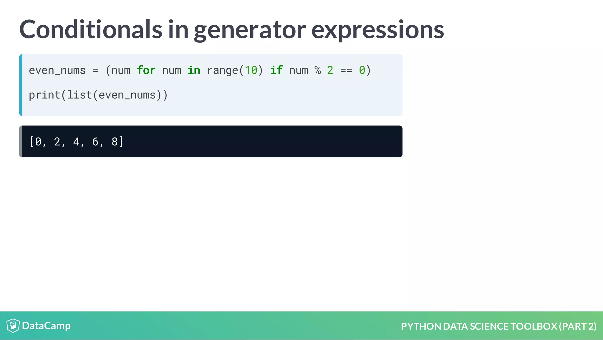 2. List Comprehensions and Generators.pdf