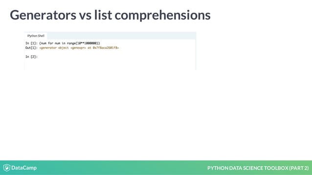 2. List Comprehensions and Generators.pdf
