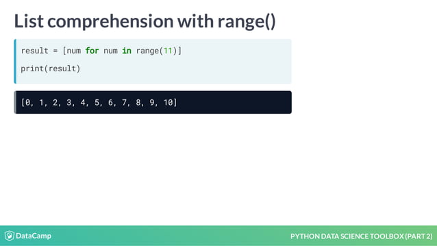 2. List Comprehensions and Generators.pdf