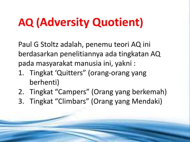2. ICE BREAKING DAN SLIDE PPt - PERANAN KECERDASAN (IQ-EQ-AQ-CQ-SQ)_ DALAM BELAJAR.pptx