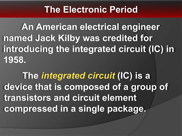 2. EVOLUTION OF ICT.pptx | Computing | Technology & Computing