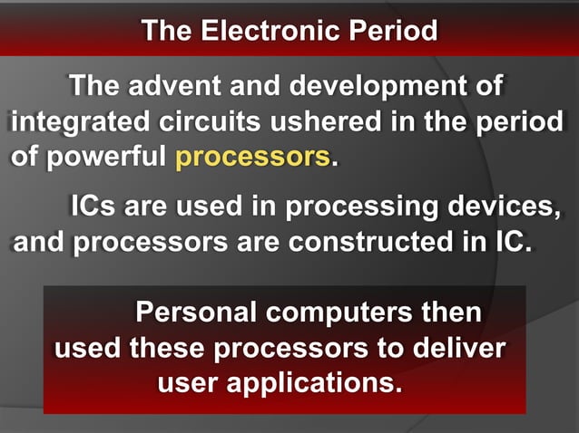 2. EVOLUTION OF ICT.pptx | Computing | Technology & Computing