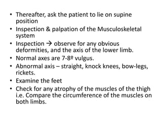 2.The Gait Cycle, Abnormal gait and Examination - Copy (2).pptx