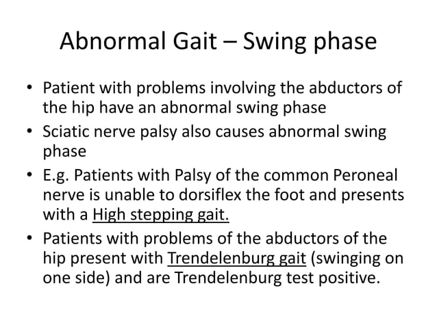 2.The Gait Cycle, Abnormal gait and Examination - Copy (2).pptx