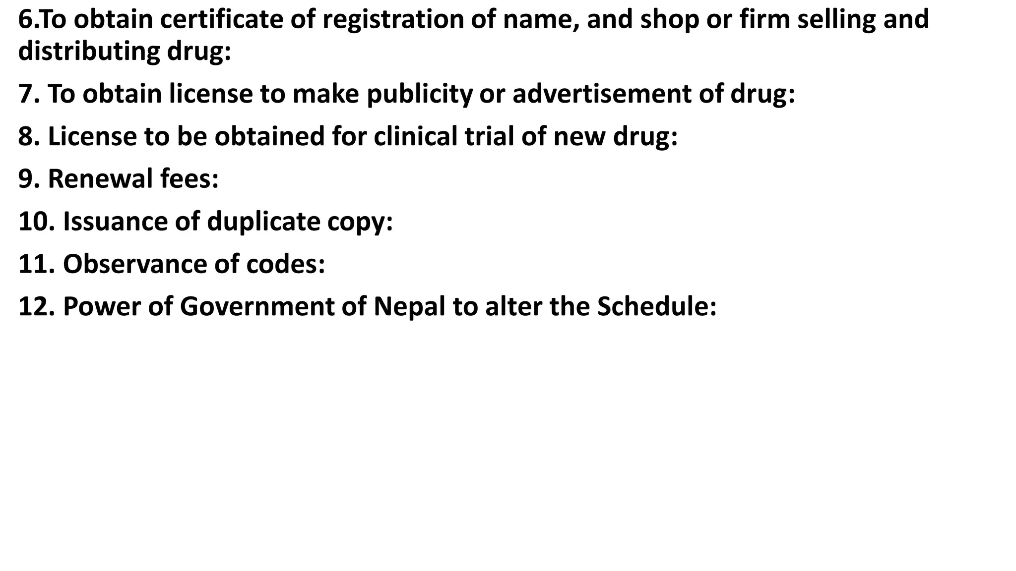 2.The Drugs Registration Regulation, 2038(1981 and Medicine ...