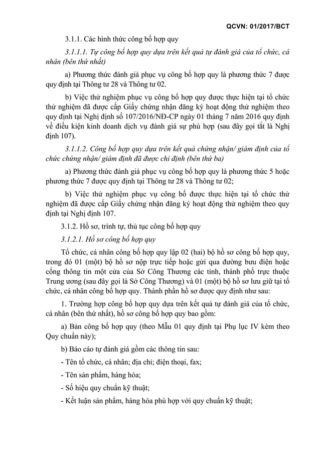 Giấy Chứng nhận Hợp quy sản phẩm dệt may | DOC