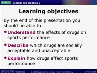 2.1 - Powerpoint C - Alcohol and smoking.ppt