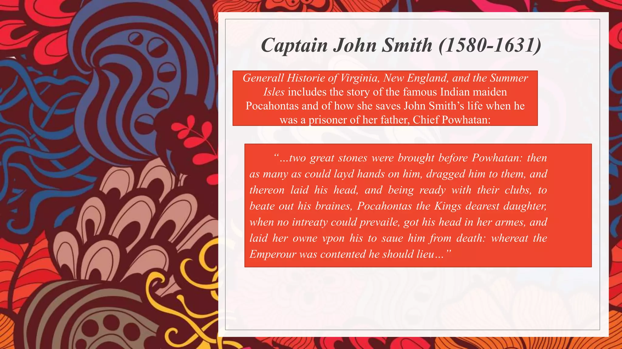 2. The Colonial and Early National Period (the 17th Century up to 1820 ...