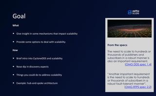 Cyclone DDS Unleashed: Scalability in DDS and Dealing with Large Systems | PPT