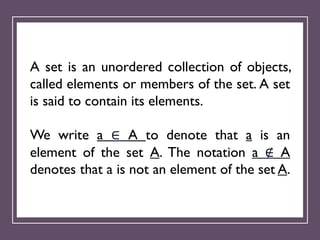 Sets.pdf | Computing | Technology & Computing