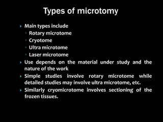 2. Microtomy Bio Techniques.pptx