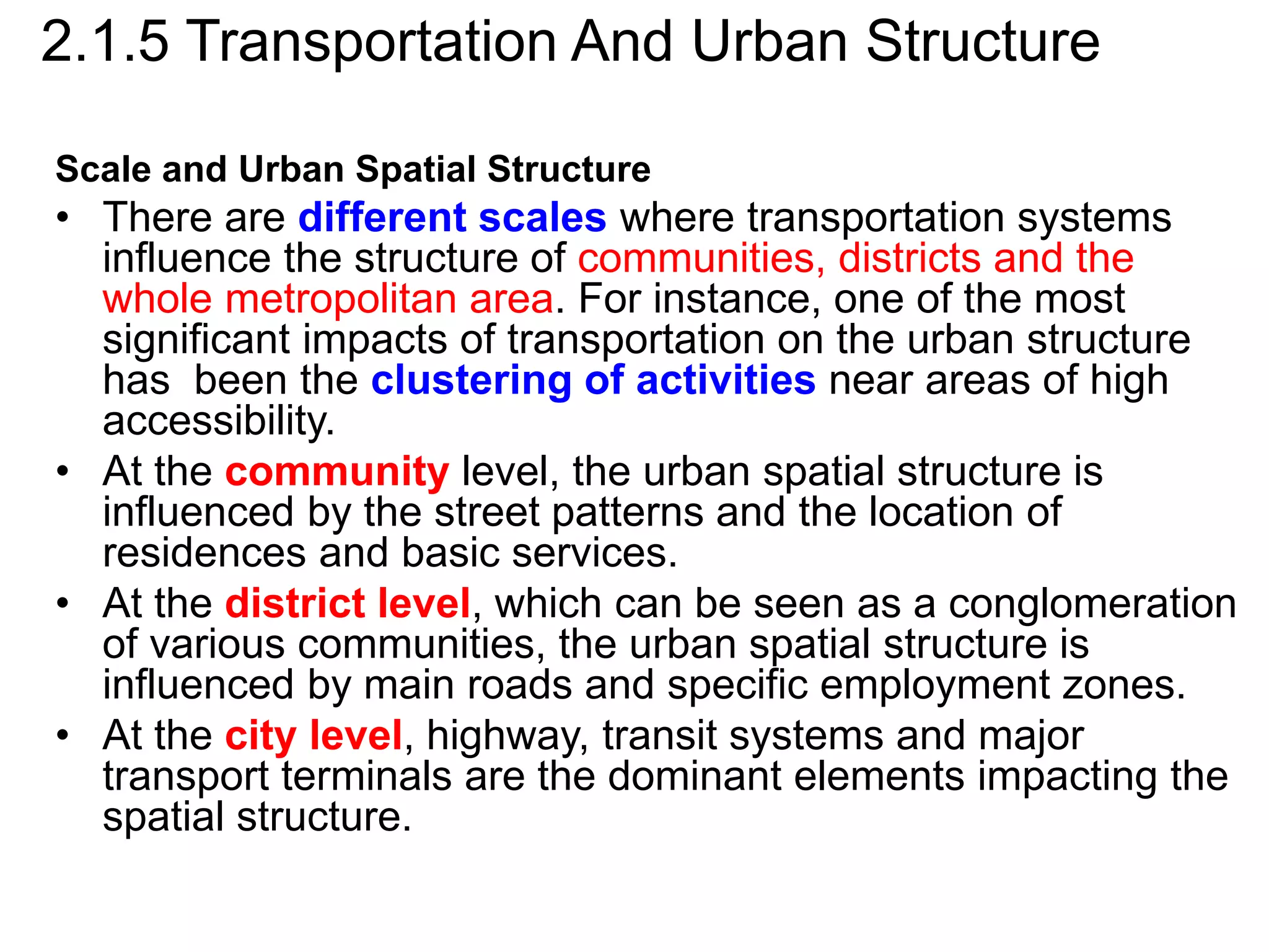 2. Transportation, urban form and urban land use (2).ppt