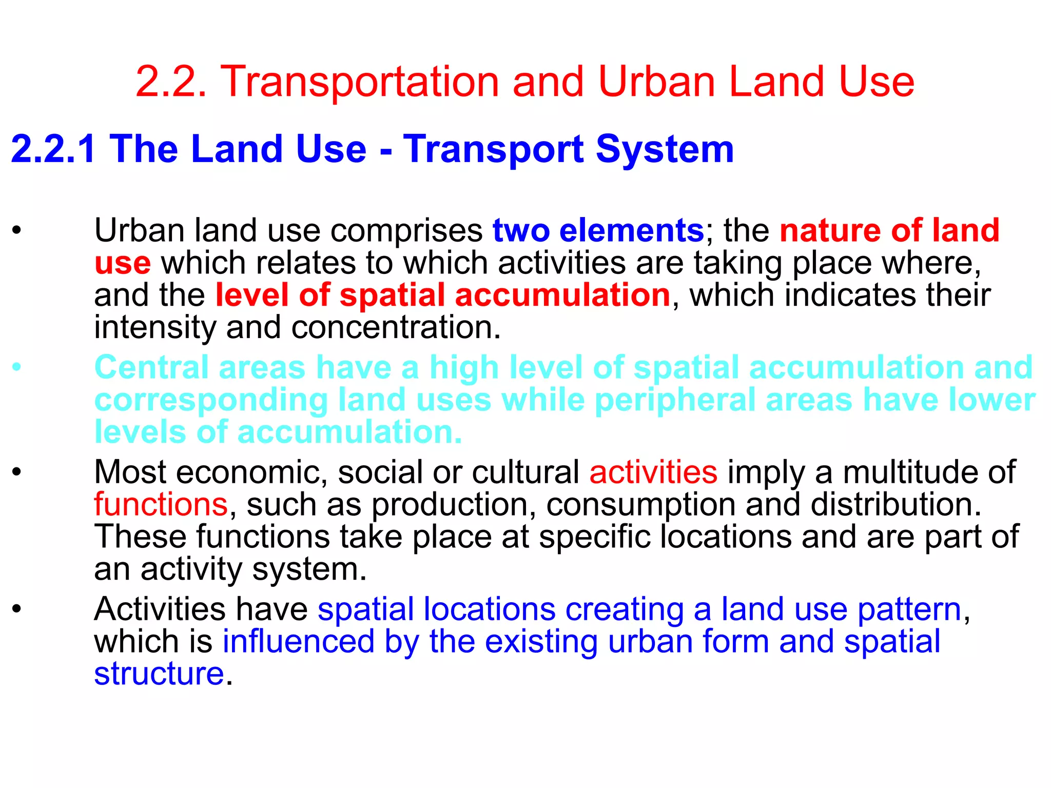 2. Transportation, urban form and urban land use (2).ppt