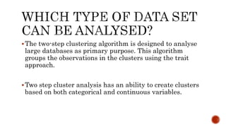 TWO STEP CLUSTER ANALYSIS.pptx