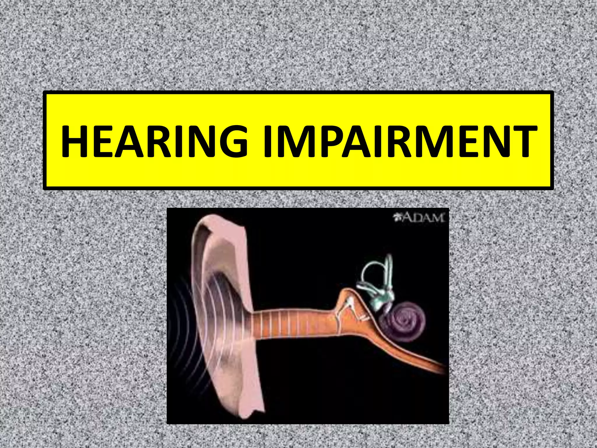 Hearing Impairment Physical Disability.pptx