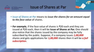 2. IFM - 2- Issue of Shares.pptx