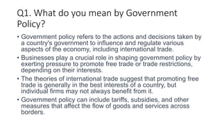 2. IB UNIT 2 - GOVT POLICY & INT TRADE.pptx