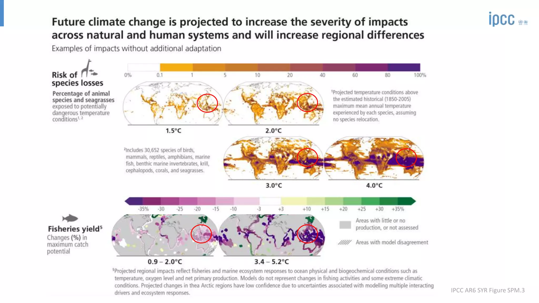 Adaptation limits and vulnerability: Marine Ecosystems, Fisheries | PPTX