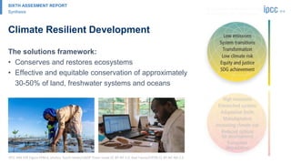 Climate Resilient Development | PPTX