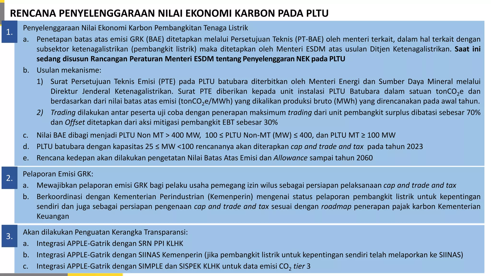 Rancangan Batas Emisi GRK | PDF