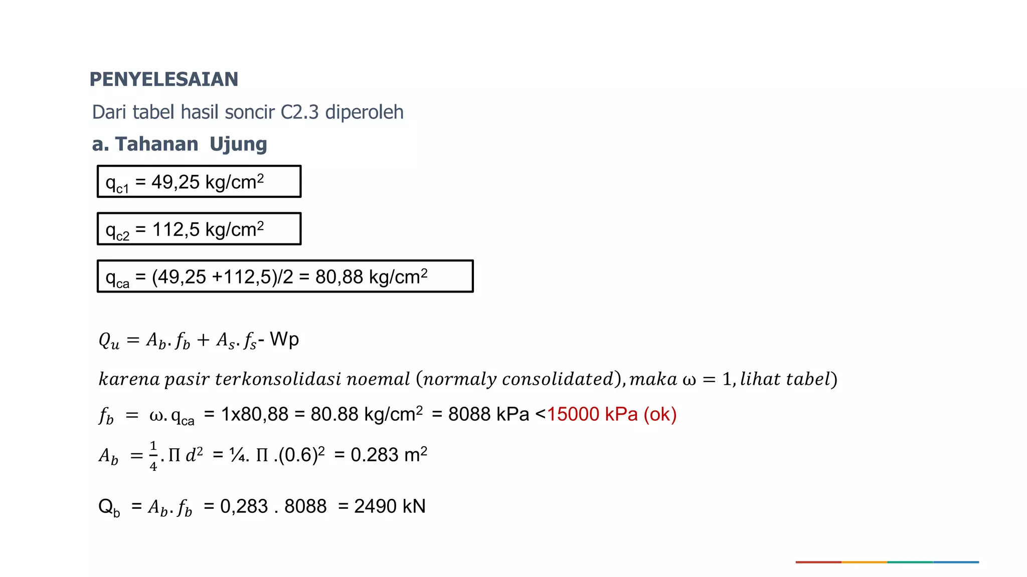 2. Perancangan Fondasi Dalam_CPT | PDF