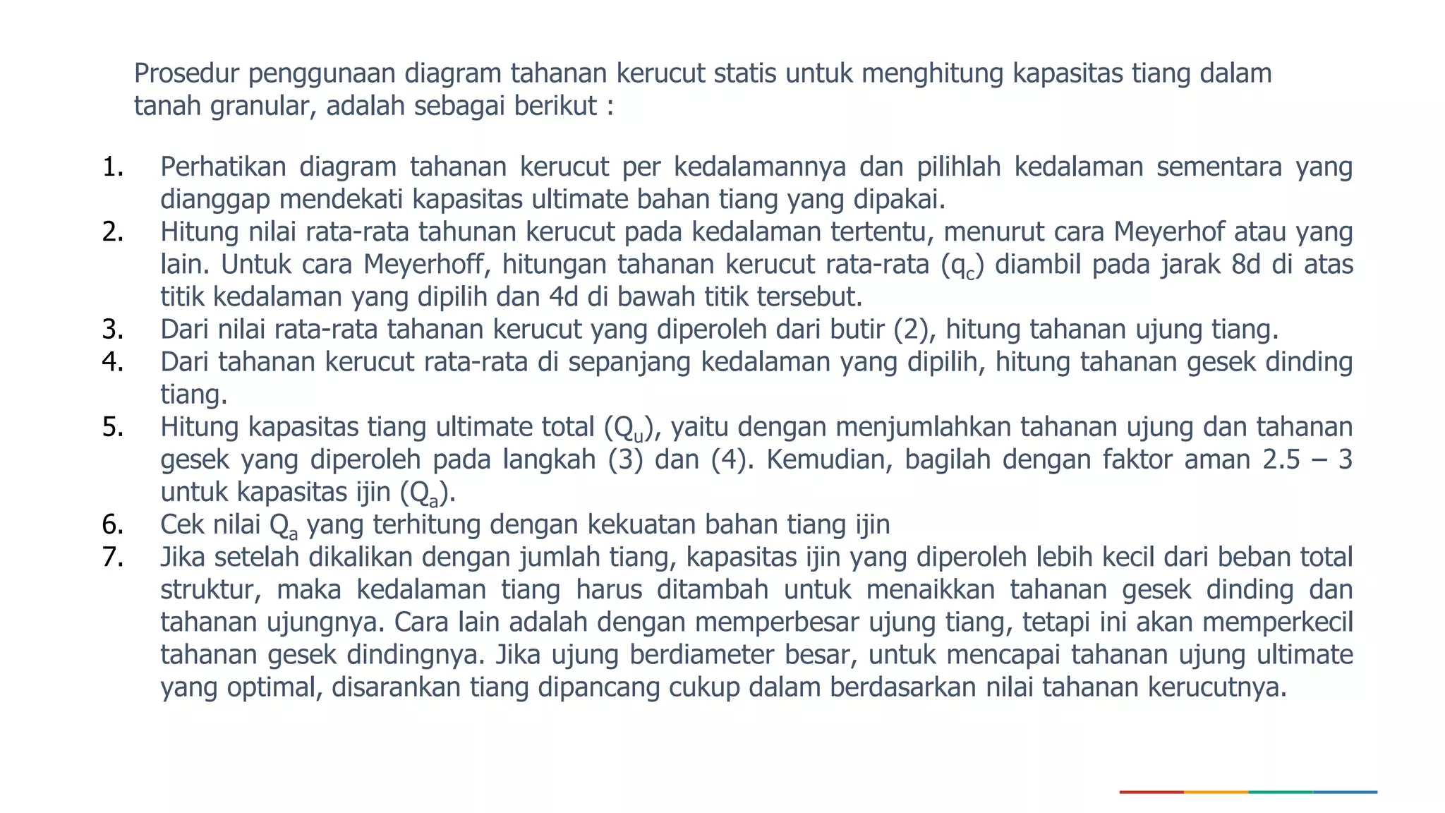 2. Perancangan Fondasi Dalam_CPT | PDF