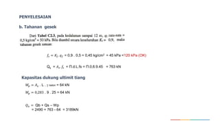 2. Perancangan Fondasi Dalam_CPT | PDF