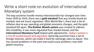2. IB UNIT 3 - INTERNATIONAL MONETARY SYSTEM .pptx