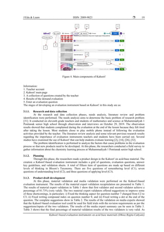 Kahoot!-based evaluation instruments on acid-base materials | PDF