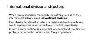 2. IB UNIT 4 - The organisation of International Business.pptx