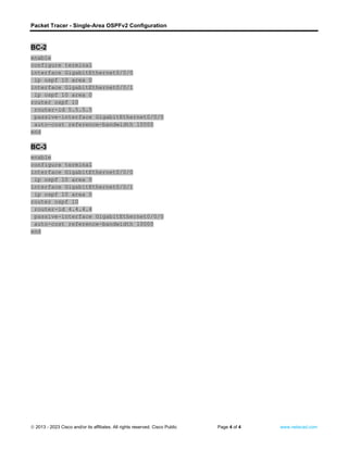 2.7.1 Packet Tracer - Single-Area OSPFv2 Configuration - ILM.docx