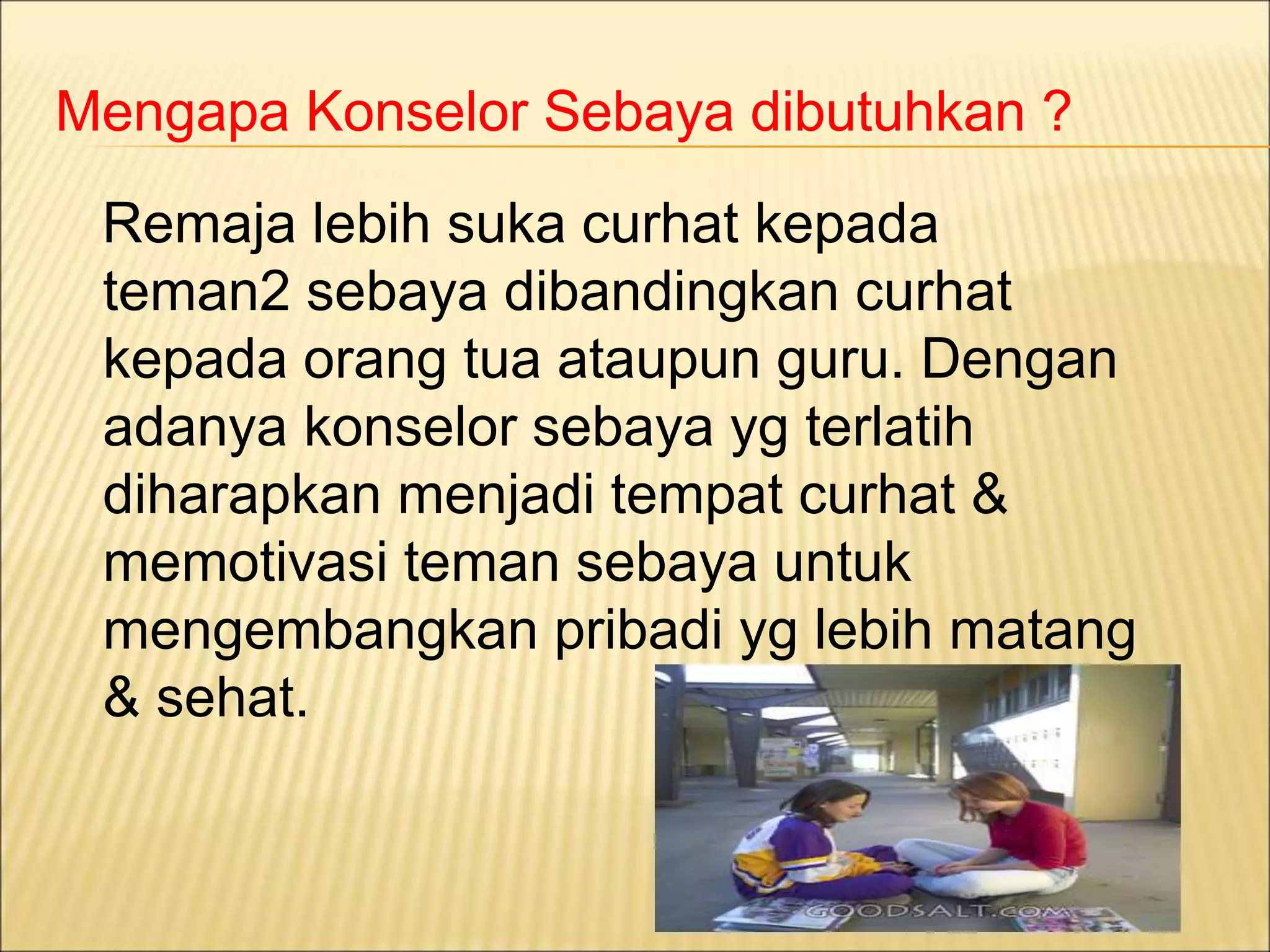2. KONSELOR SEBAYA.ppt