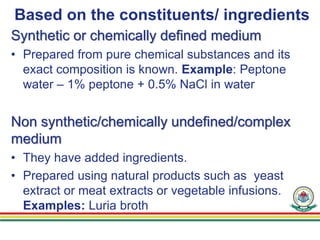 2. Bacteriological culture media and cultivation of bacteria.pptx