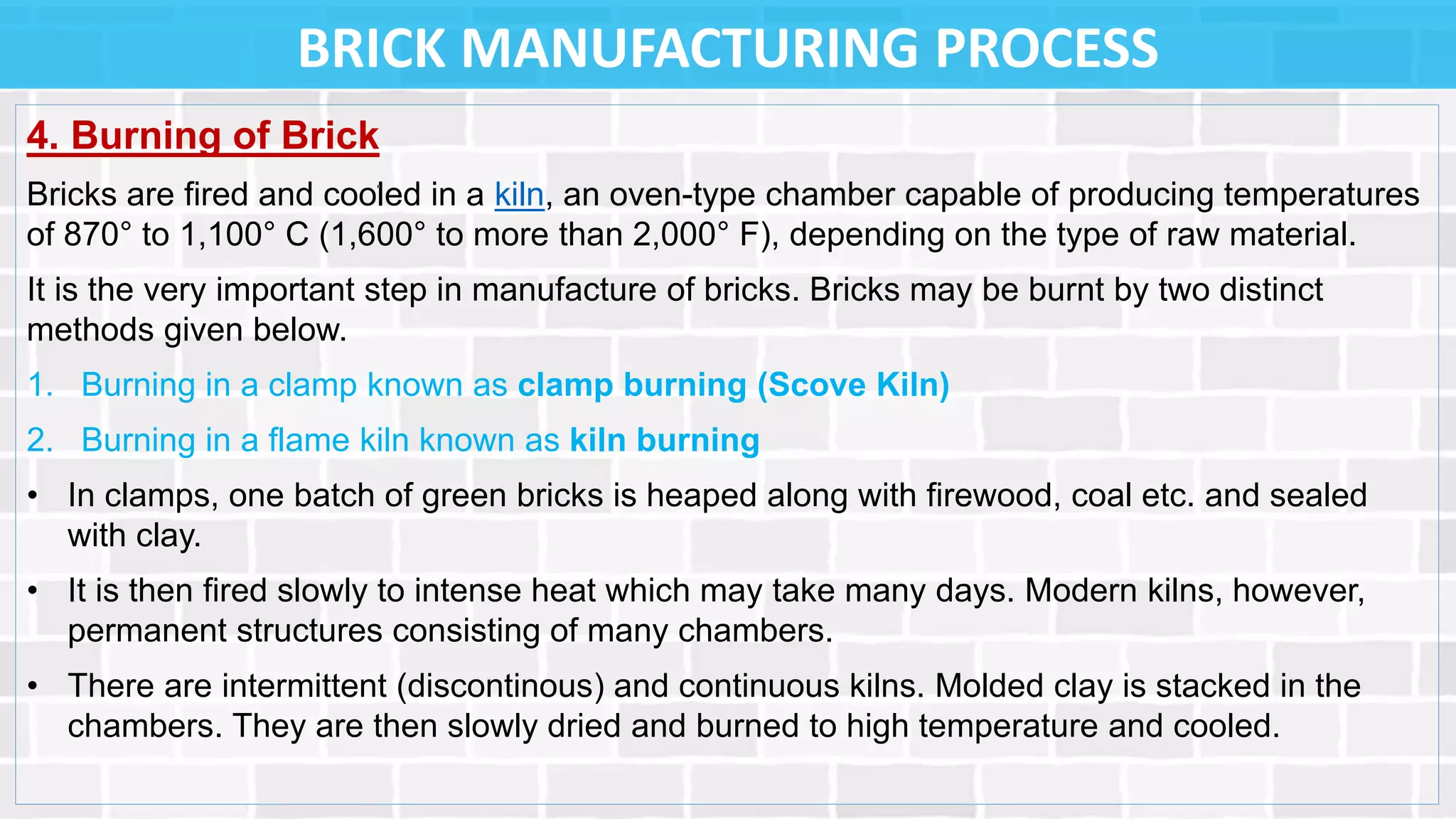 2. Manufacturing Process of Bricks.pptx