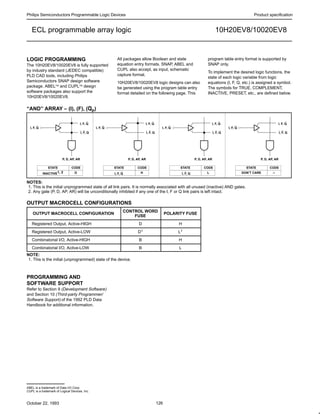 2.- PLD EJEMPLO 10H20EV8.pdf | Programming Languages | Computing