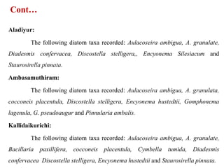 Distribution and Ecology of Diatoms | PPT