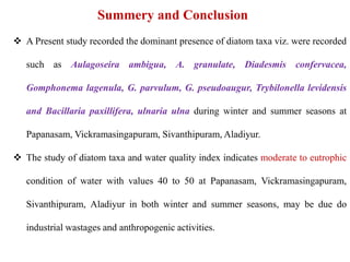 Distribution and Ecology of Diatoms | PPT