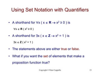 A PowerPoint presentation on sets | PPTX