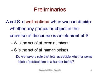 A PowerPoint presentation on sets | PPTX