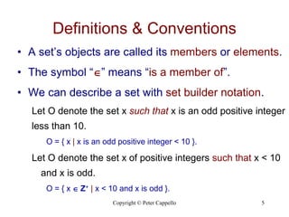 A PowerPoint presentation on sets | PPTX