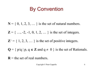 A PowerPoint presentation on sets | PPTX