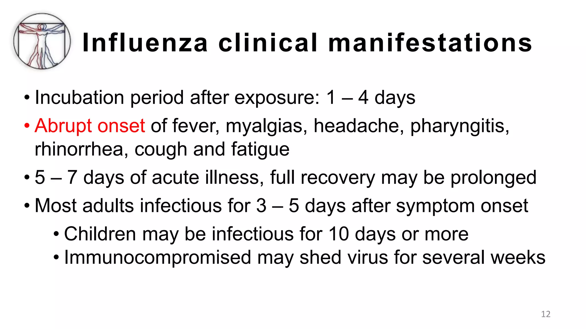 2. Influenza - Pathogenesis and Clinical manifestations.pptx