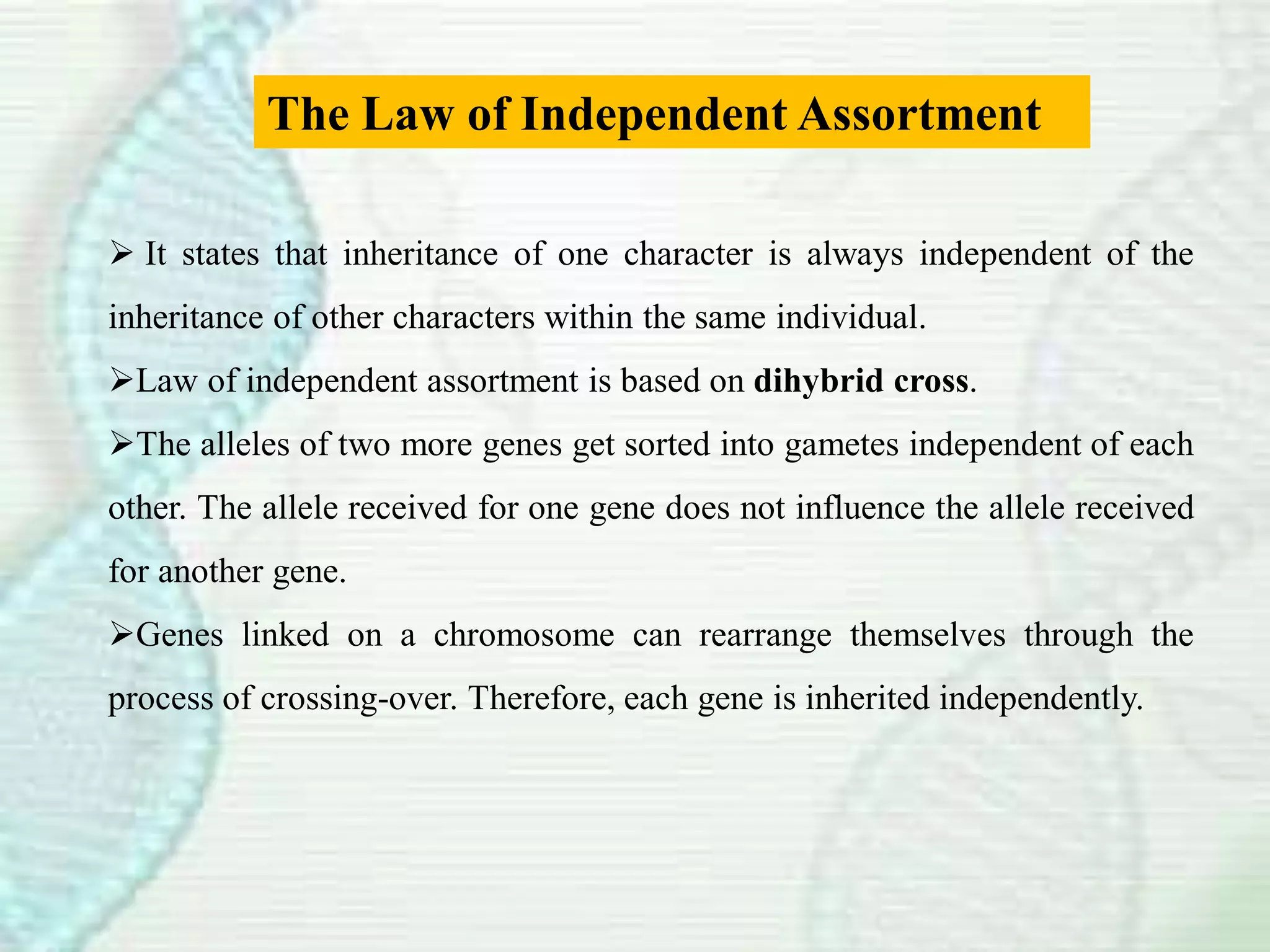 Mendelian inheritance | PDF