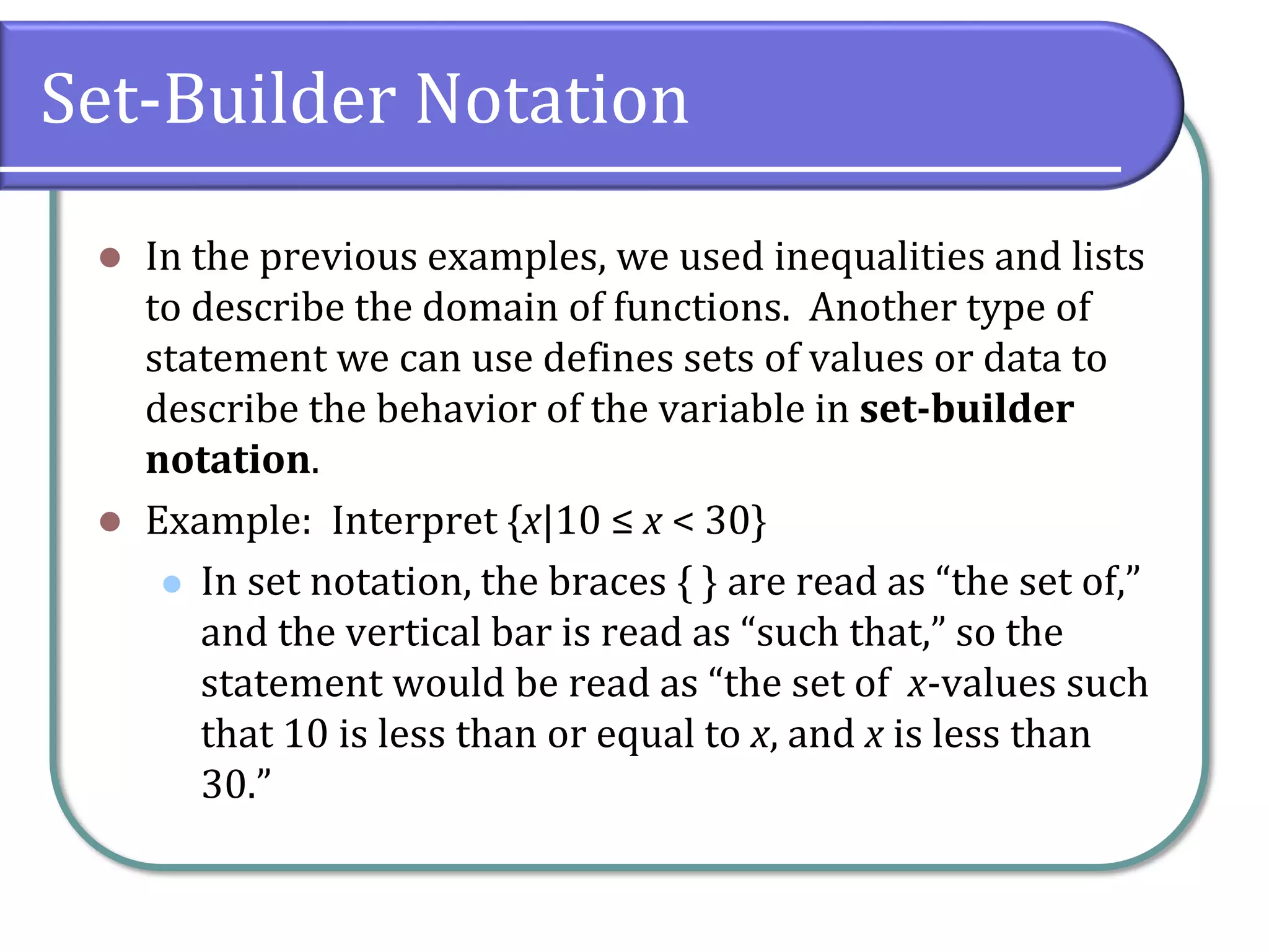 2.1 Basics of Functions and Their Graphs | PDF