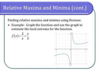 2.2 More on Functions and Their Graphs | PPT