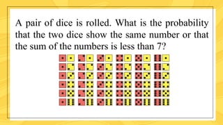 2.1PROBABILITY OF UNION OF TWO EVENTS.pptx
