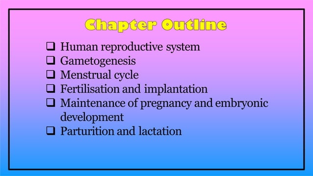 2. Human reproduction.pptx | Infertility | Reproductive Health